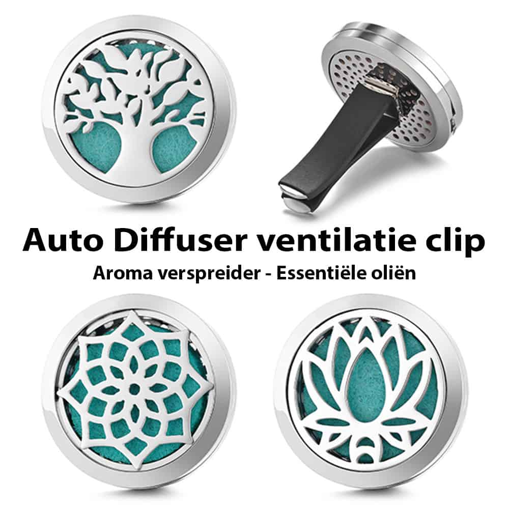 Collectie Aroma Diffusers & Auto Diffuser ventilatie clips