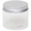Cosmetica potten, pet pot transparant + aluminium schroefdeksel 150 ml ...