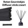 Rotan geurstokjes lang - diffuser stokjes riet navulling refill sticks ...